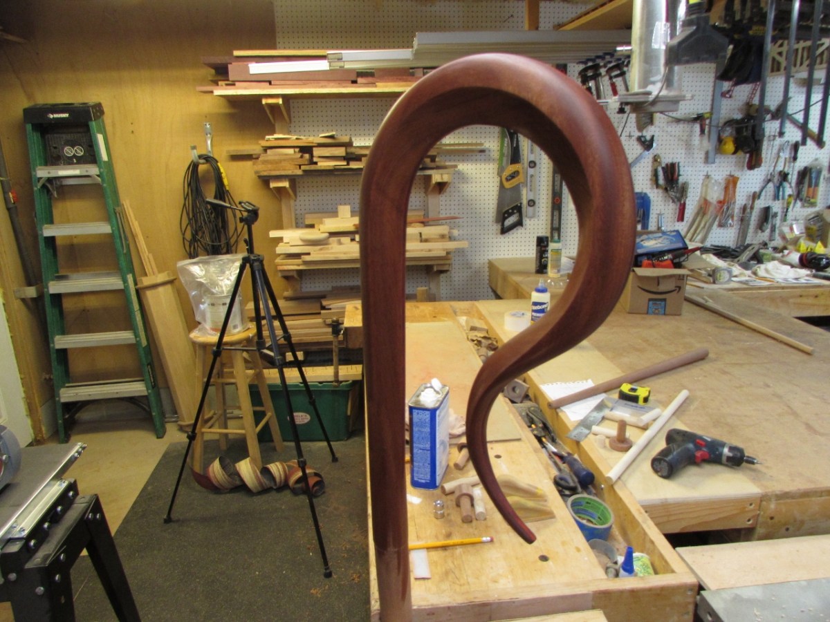 Bishop’s Crosier Rev 2 | Midnight Woodworking