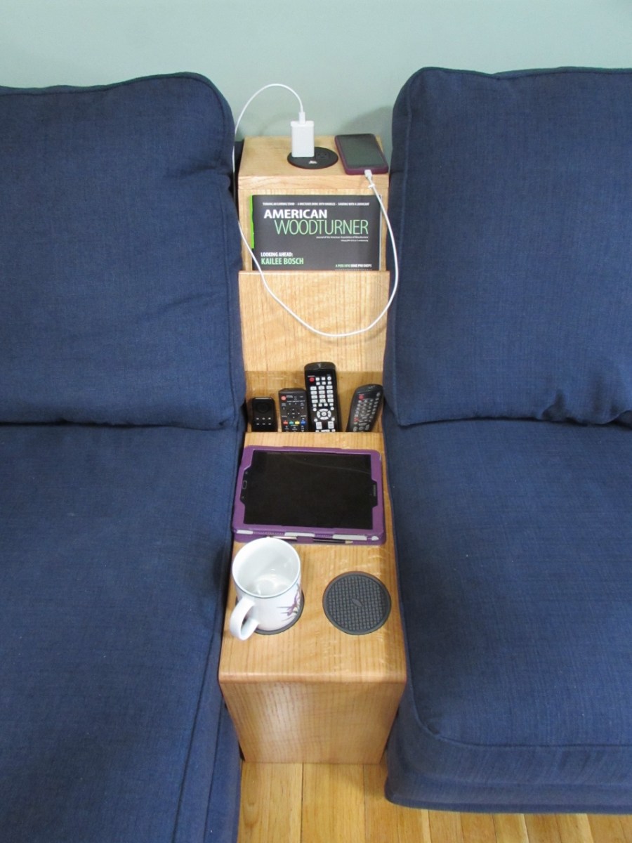 Couch Console | Midnight Woodworking