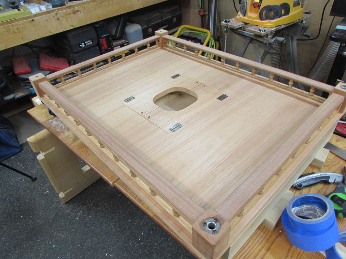 Marian procession bier – part 6 | Midnight Woodworking