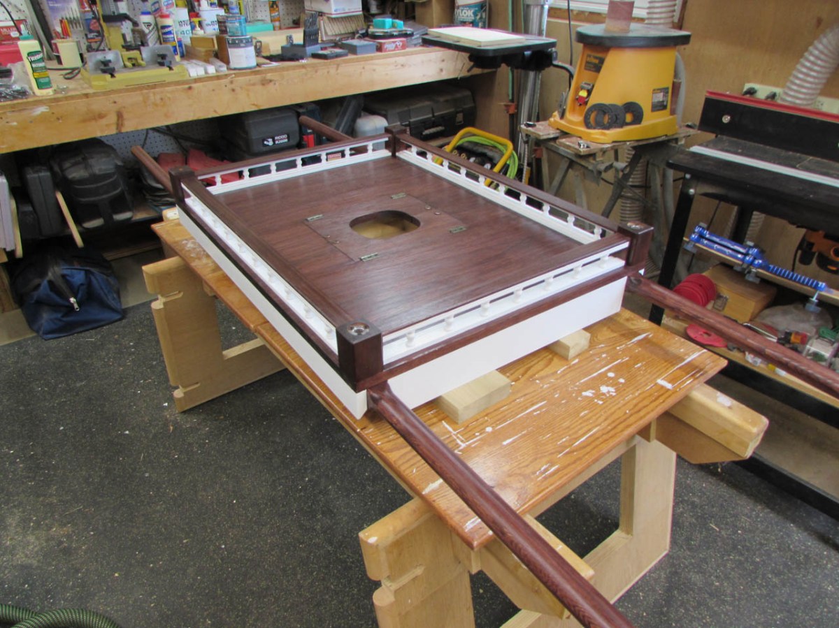 Marian procession bier – part 7 | Midnight Woodworking