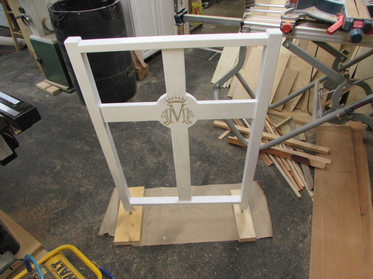 Marian procession bier – part 8 | Midnight Woodworking