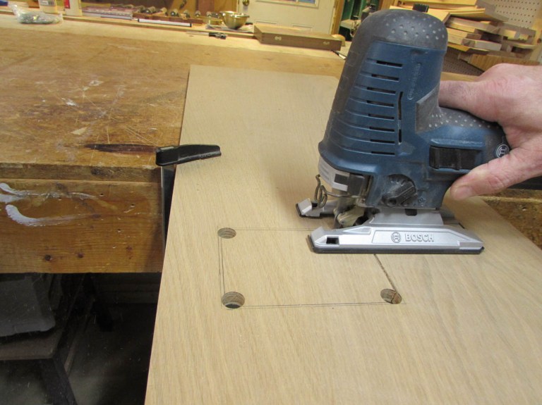 Screw gun storage/charging station | Midnight Woodworking