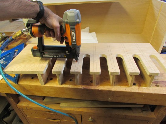 Screw gun storage/charging station | Midnight Woodworking