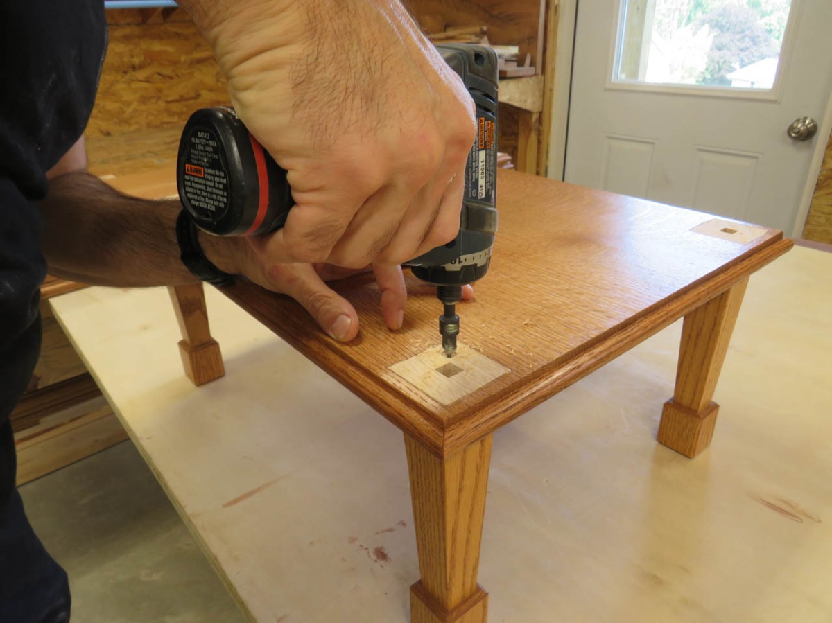 Credence tables for Holy Spirit Church – part 4 | Midnight Woodworking